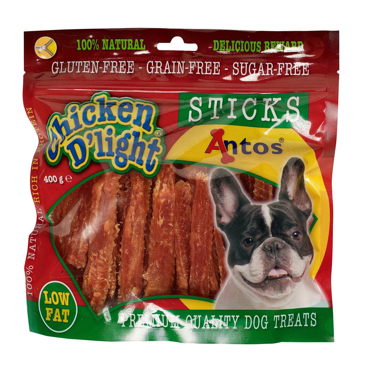 Antos Hundesnacks Kyllingfilet - 400g | Nettdyret