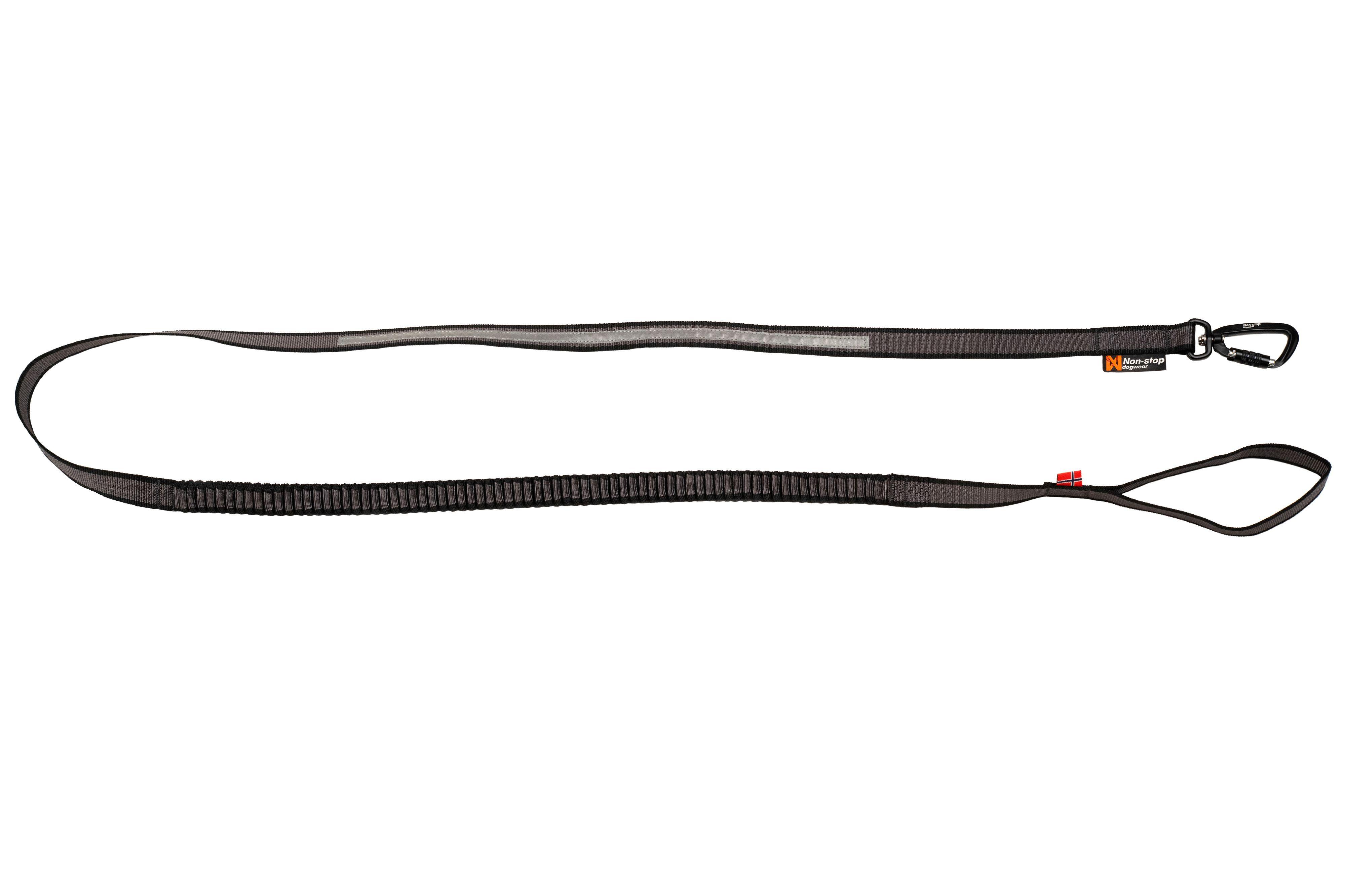 Non-stop Kjørestrikk Touring Bungee, Svart - 2,8m/23mm | Nettdyret