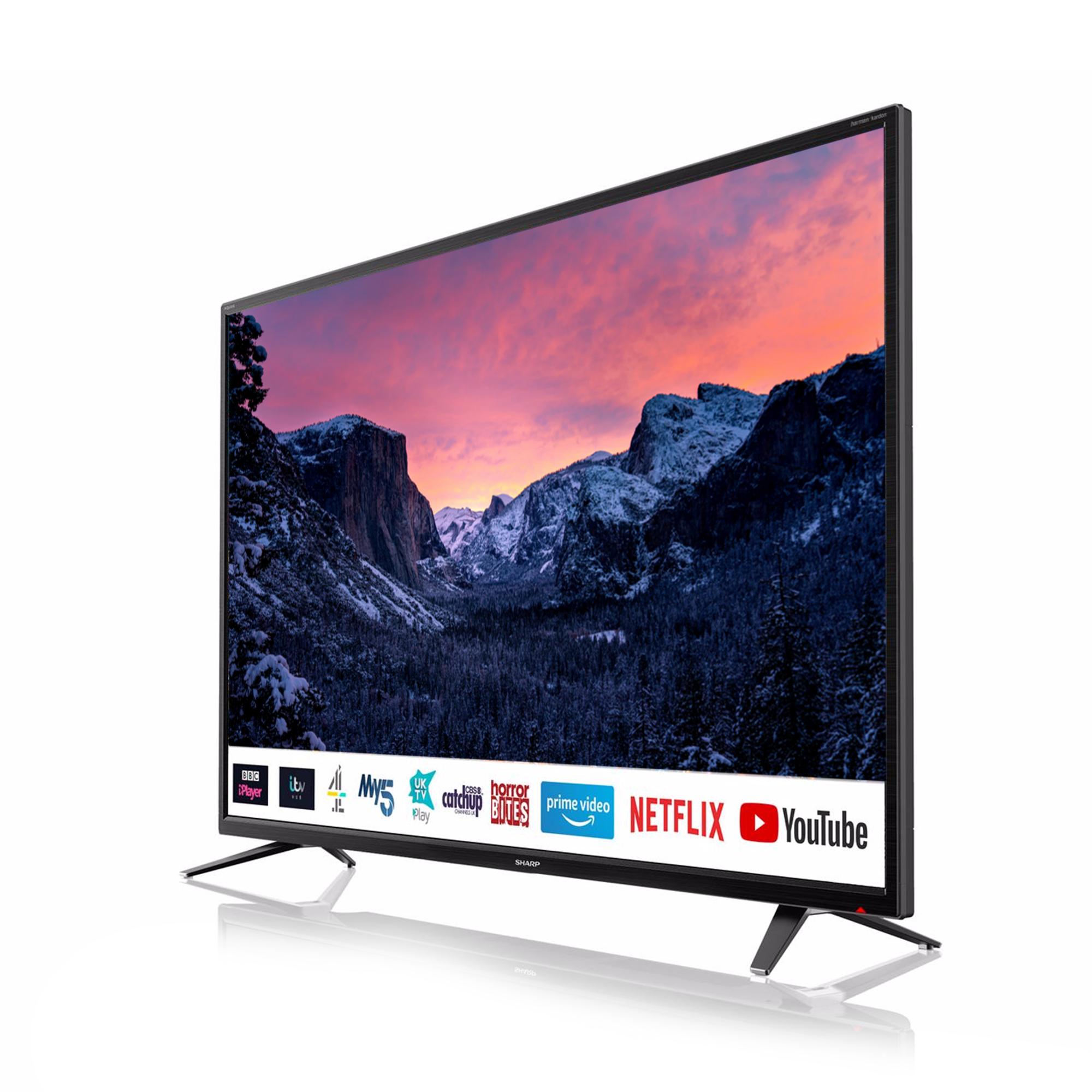 SHARP 40" FHD Smart Android Frameless TV | Sharp UK