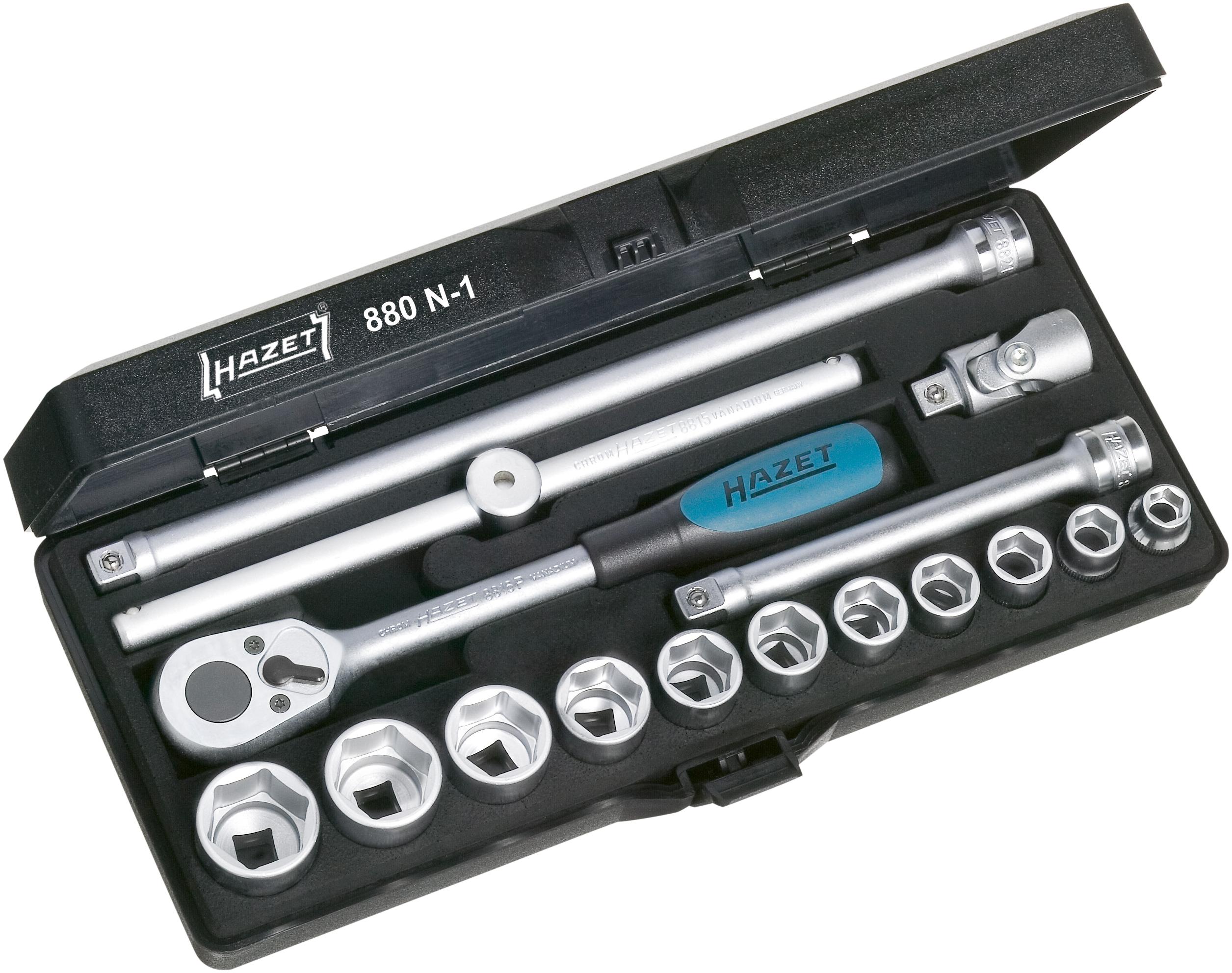 Hazet Hazet Topnøglesæt 3/8" 6kt | DMT Værktøj
