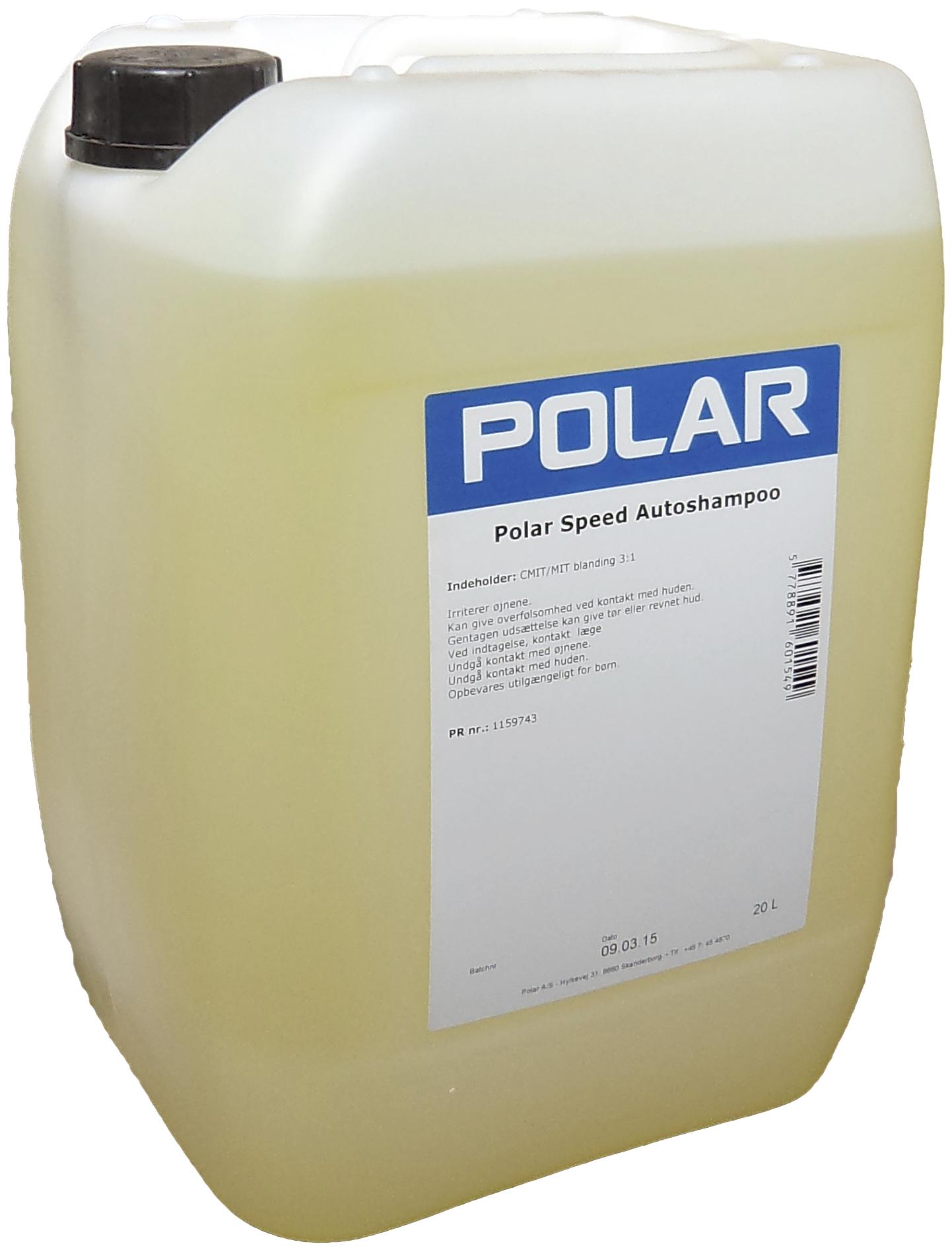 Polar Polar speed shampoo 20 ltr | DMT Værktøj