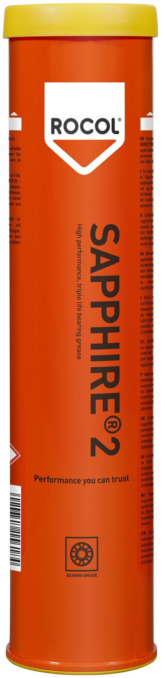 Rocol Rocol Sapphire 2 lejefedt. 400 g | DMT Værktøj