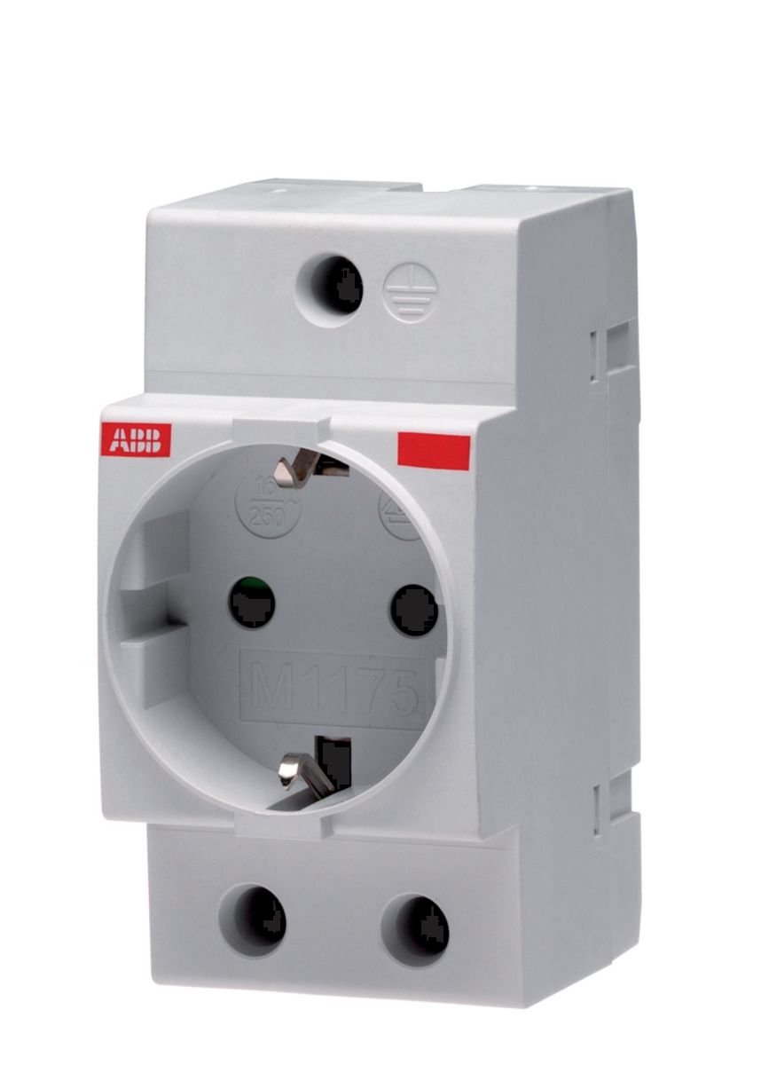 ABB Stikkontakt for DIN skinne | ELdirekte