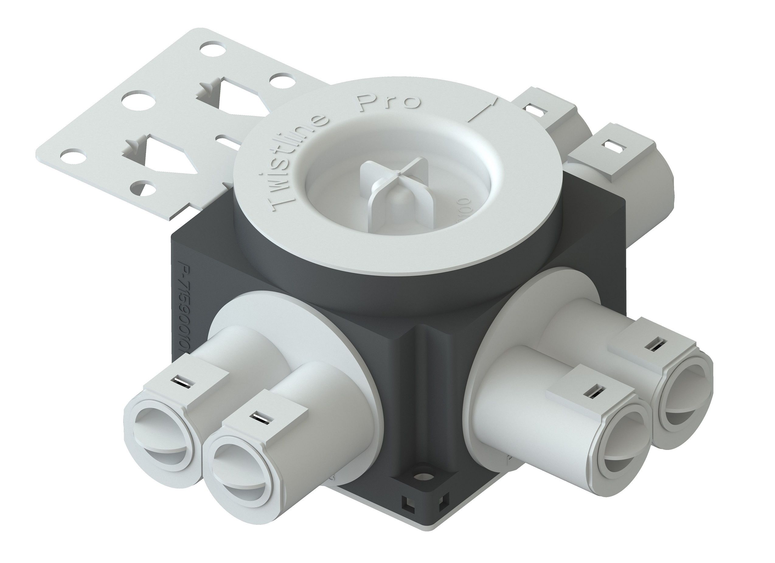 R-Line Veggboks med stenderfeste 6-løp | ELdirekte