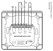 Micro Matic Termostat MTC4 Microtemp Hvit | ELdirekte