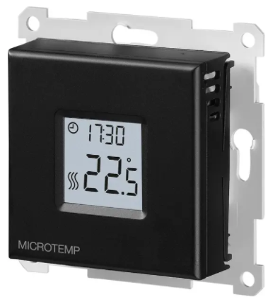 Micro Matic Termostat MTC4 Microtemp Sort | ELdirekte