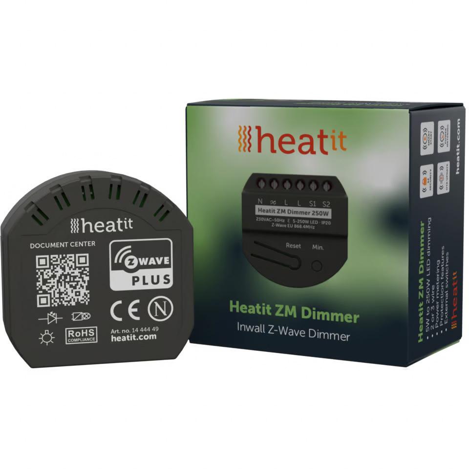 Heatit ZM Dimmer module 250W | ELdirekte