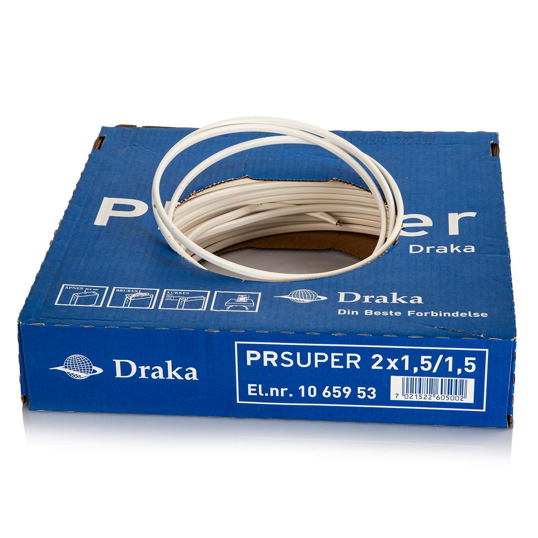 Draka PR Kabel 2X1,5mm2 50m | ELdirekte