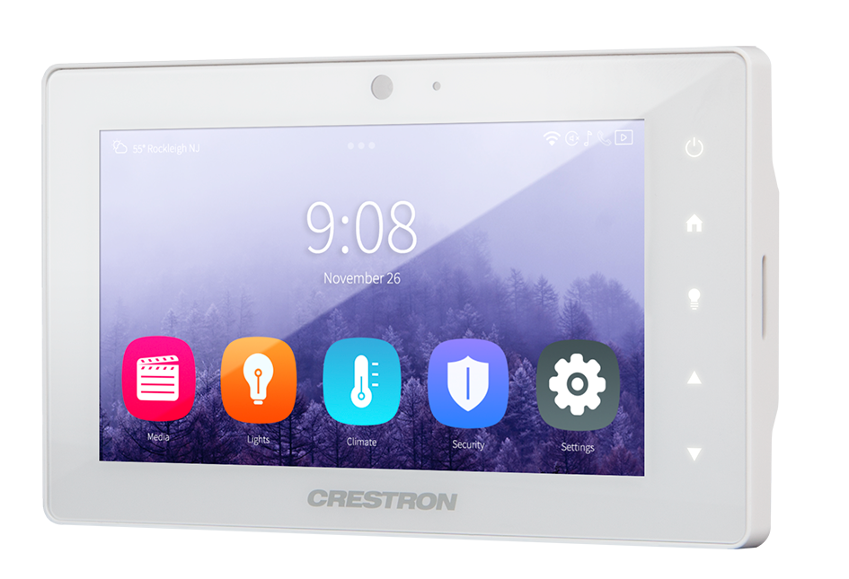 AVC Webshop - CRESTRON #UDGÅET Crestron 5 Touch screen in white color"