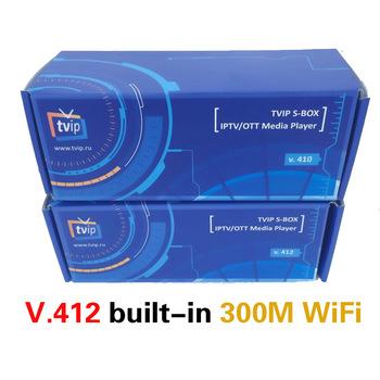 TVIP TVIP S-BOX V.412SE IPTV HD MULTIMEDIA BOX ANDROID WLAN | CompuSat