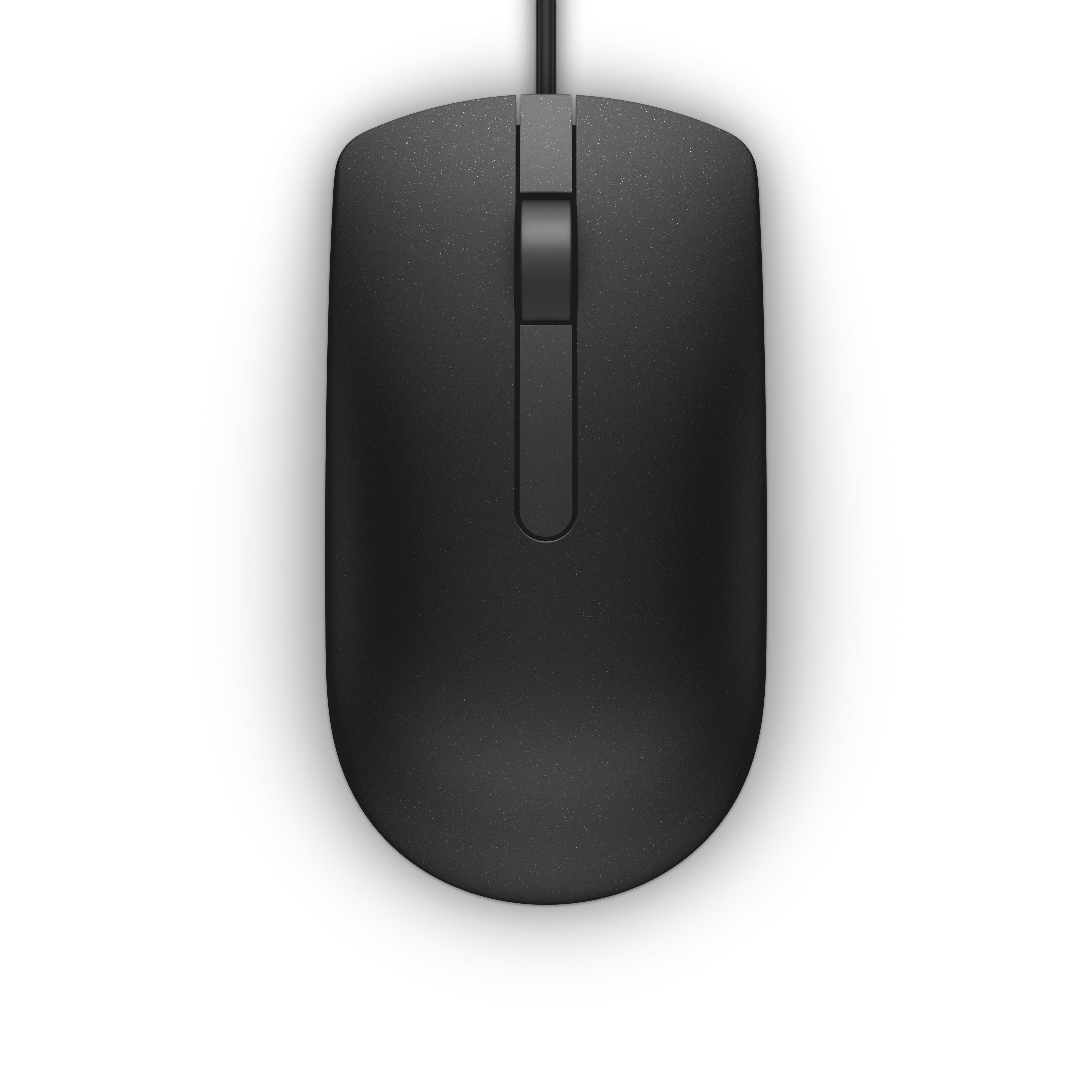 DELL Optical Mouse-MS116 Black | Descom A/S
