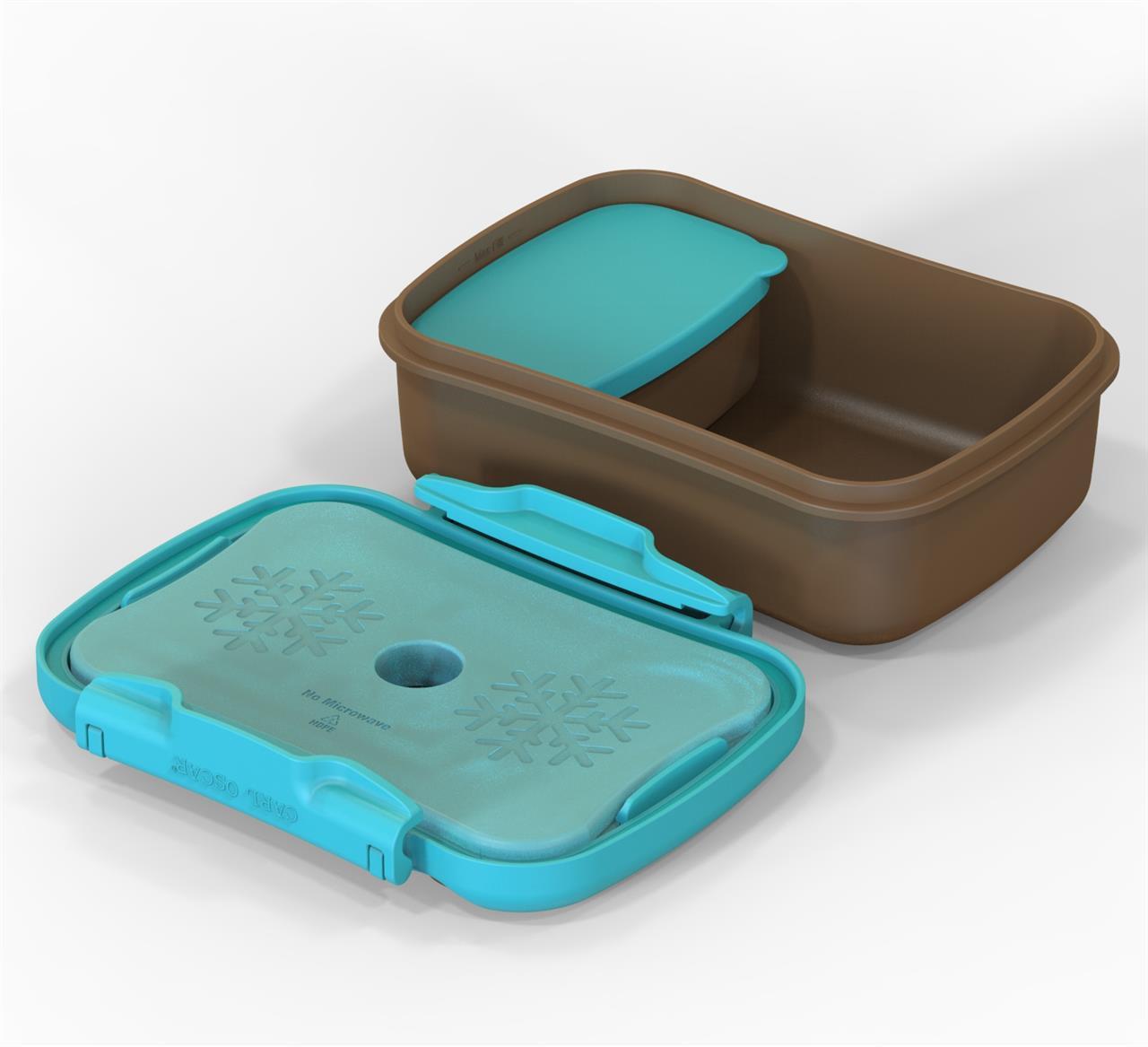 Carl Oscar N'ice Box Matboks-barn, Grå | Multitrend