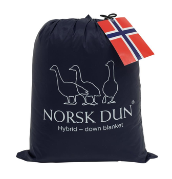 Norsk Dun Hybrid Dunpledd 130x170 cm | Multitrend