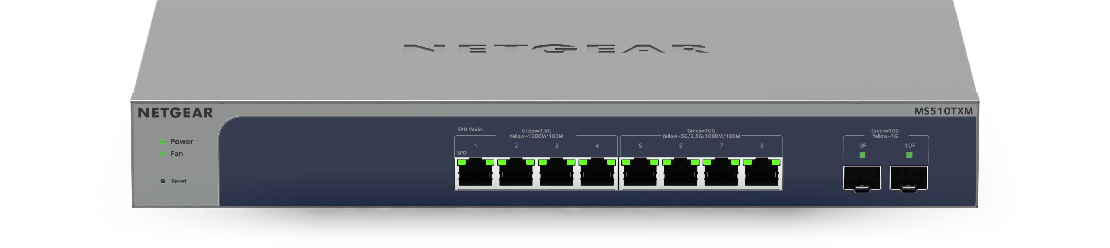 NETGEAR Smart MS510TXUP - switch - 8 | Codeex