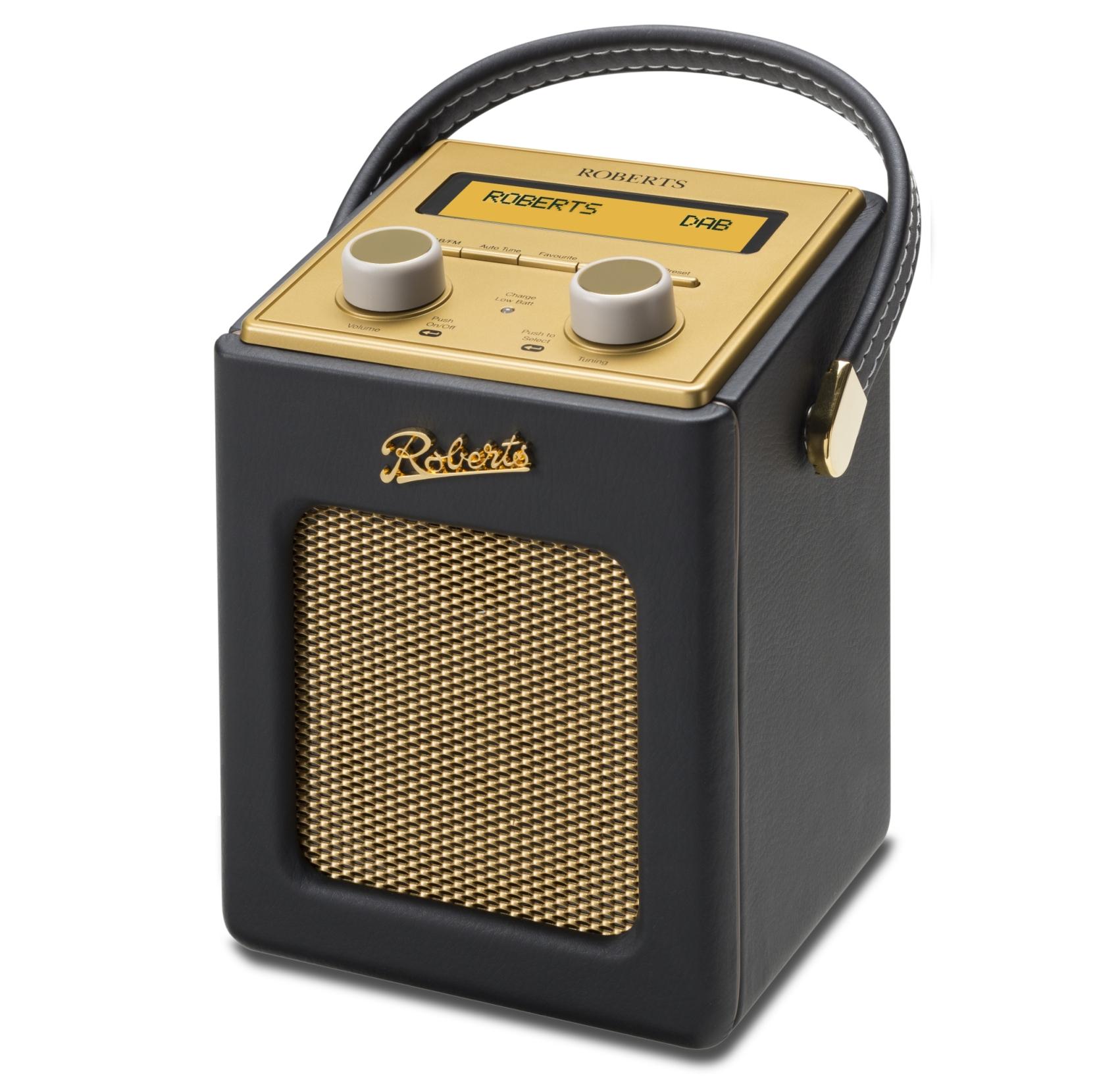 Roberts Radio Revival Mini DAB+ Radio Black | Multicom