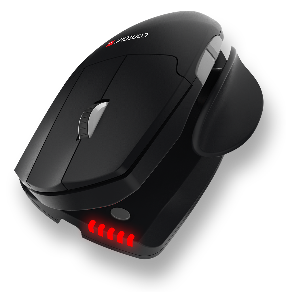 Contour Design Unimouse ergonomisk datamus, trådløs | Multicom