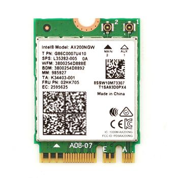 Intel Wi-Fi 6 AX200 - Nettverksadapter - M.2 2230 / M.2 1216 ...