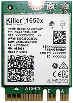 Rivet Networks Killer Wi-Fi 6 AX1650i | Multicom