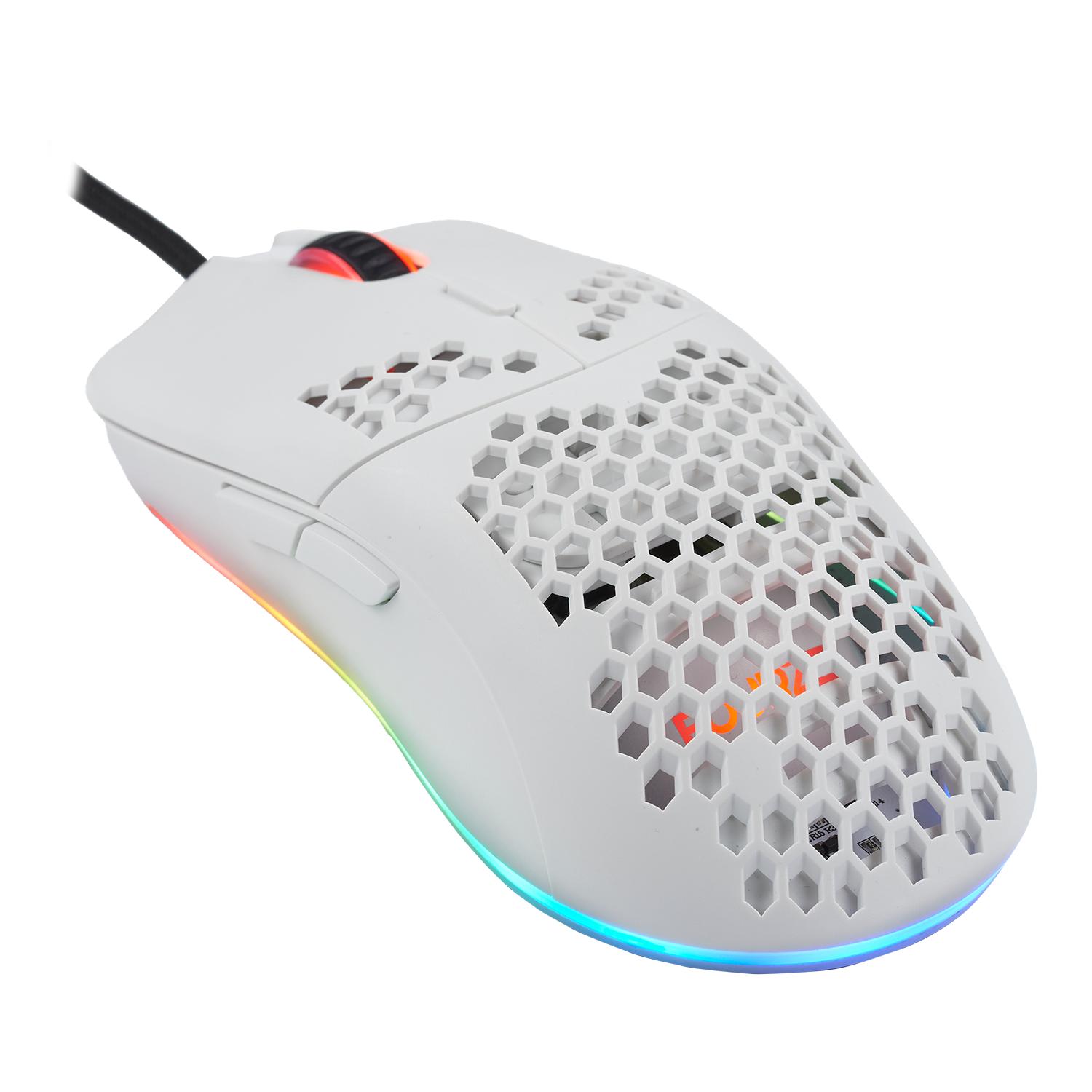 Fourze GM800 Gaming Mouse, white | Multicom