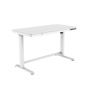 Loctek elektrisk hev/senk-pult 72-121cm - hvit | Multicom