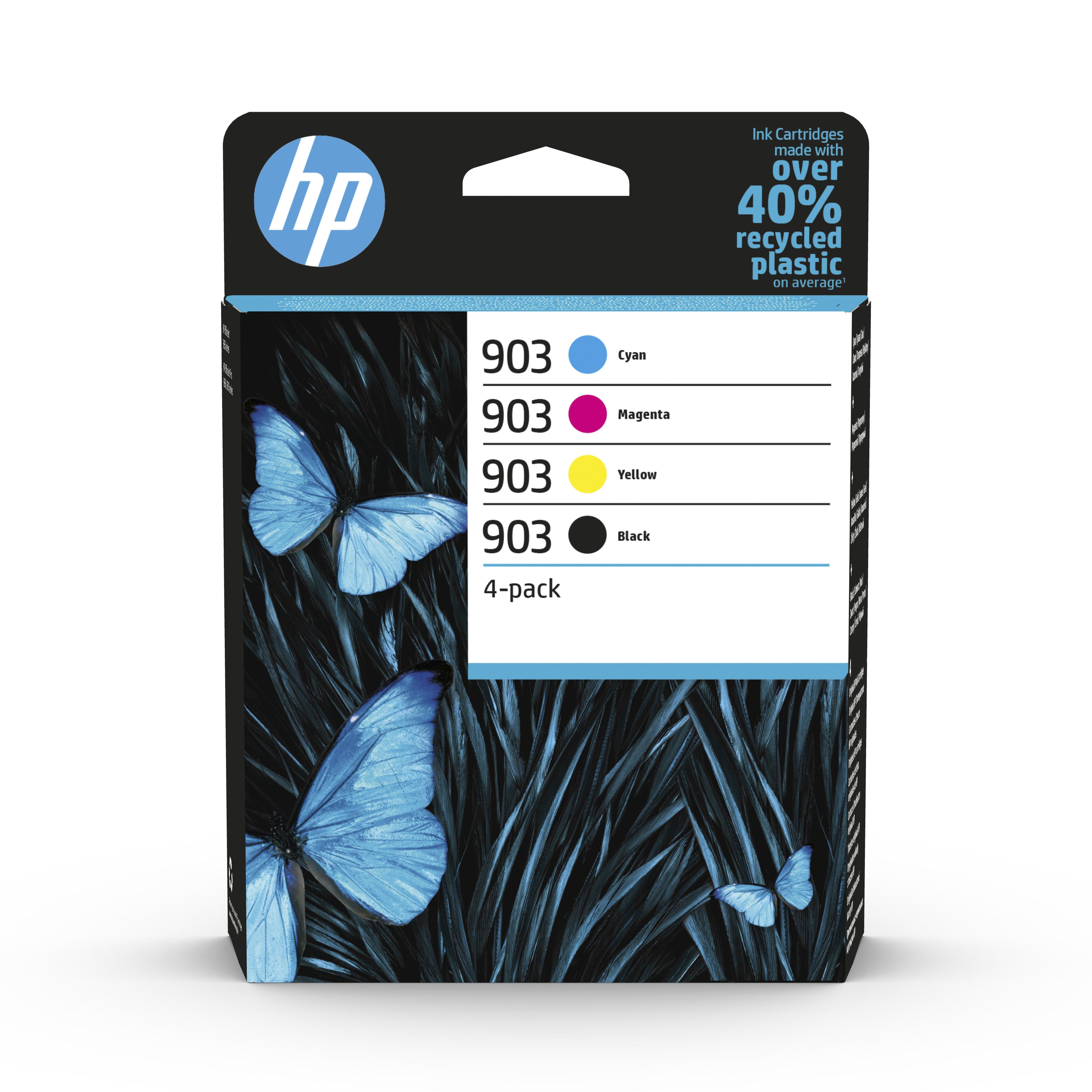 HP 903 CMYK Original Ink Cartridge 4-Pack | AGNITIO